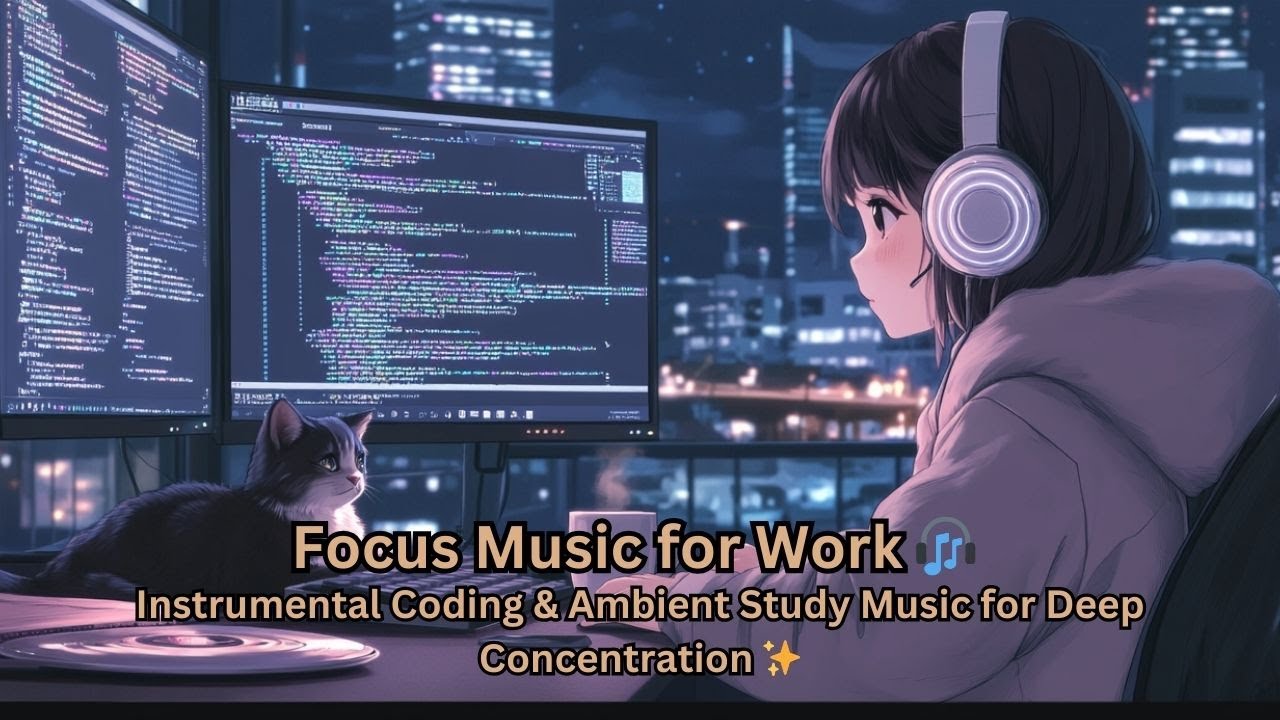 Focus Music for Work 🎧 Coding & Study Beats for Concentration | Música Lo-Fi para Estudio - YouTube
