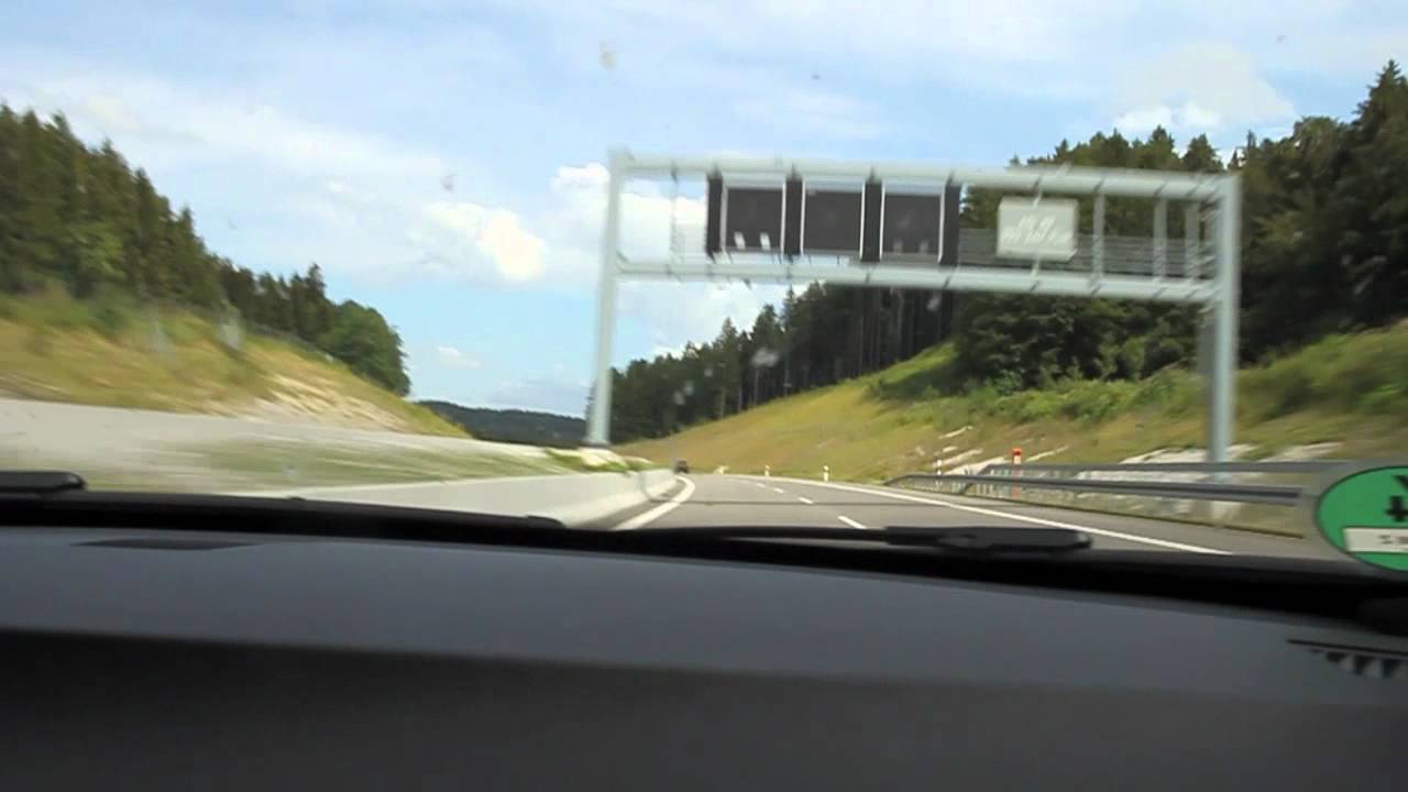 Autobahn Run BMW 328i Touring Maxed Out at 150mph (241kph) 2011 in HD ...