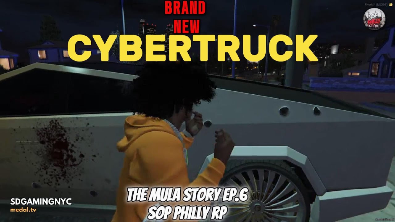 MULA GETS A BRAND NEW CYBERTRUCK !! SOP PHILLY RP - YouTube