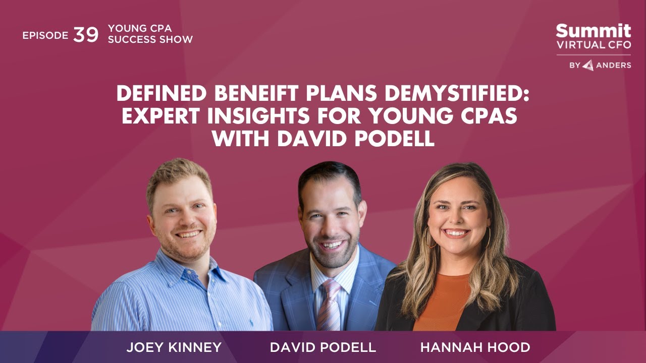 Episode 39 - Defined Benefit Plans Demystified: Expert Insights for ...