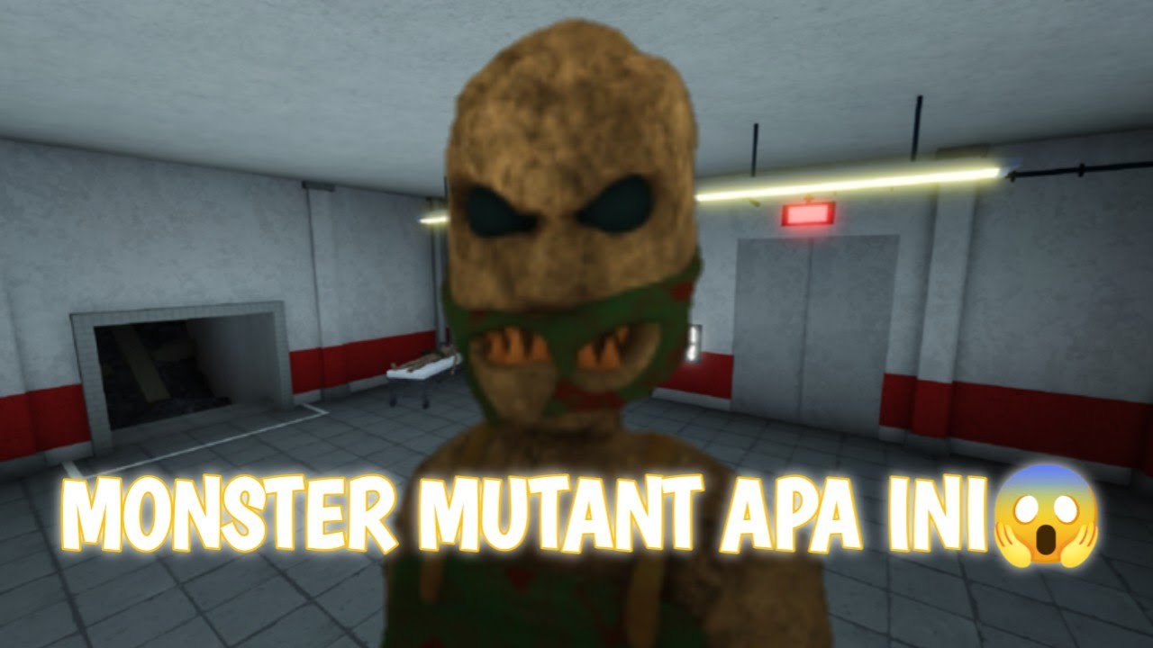 Monster Mutant Apa ini? 😰 - Escape Kerry's Asylum Obby Roblox Horror ...