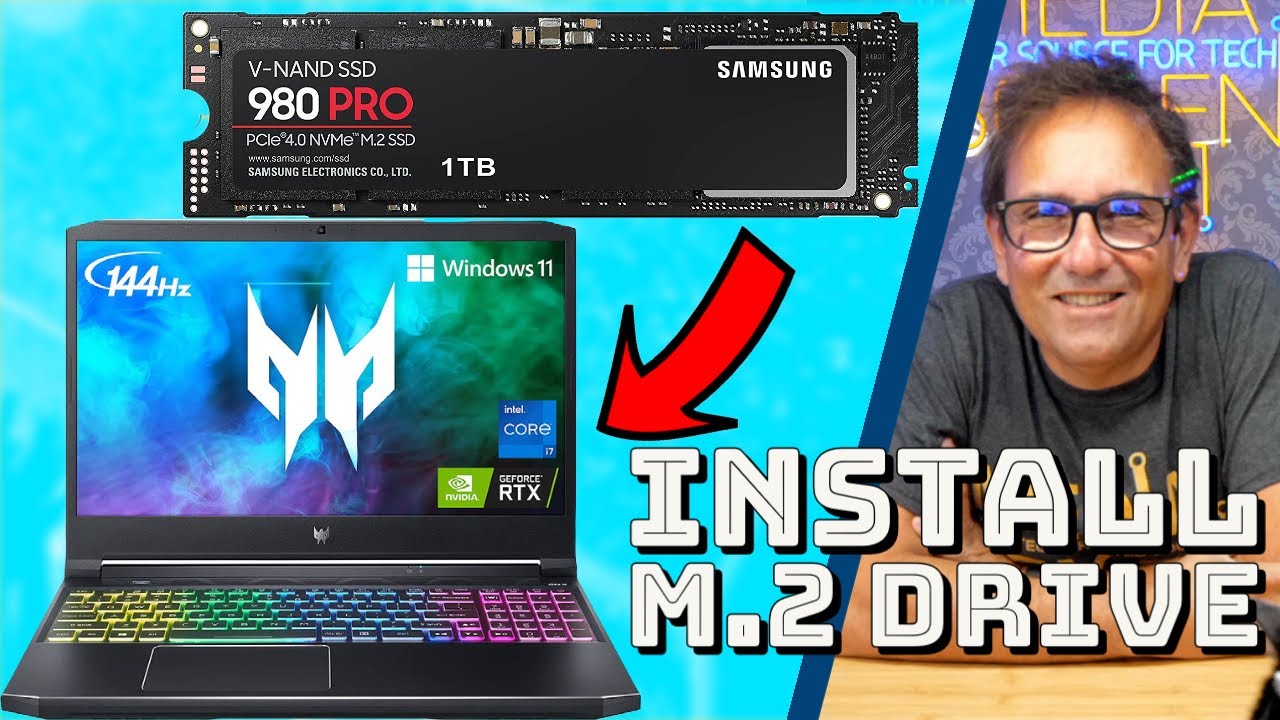 Acer Predator Helios 300 - How to install a second NVMe SD M.2 drive ...