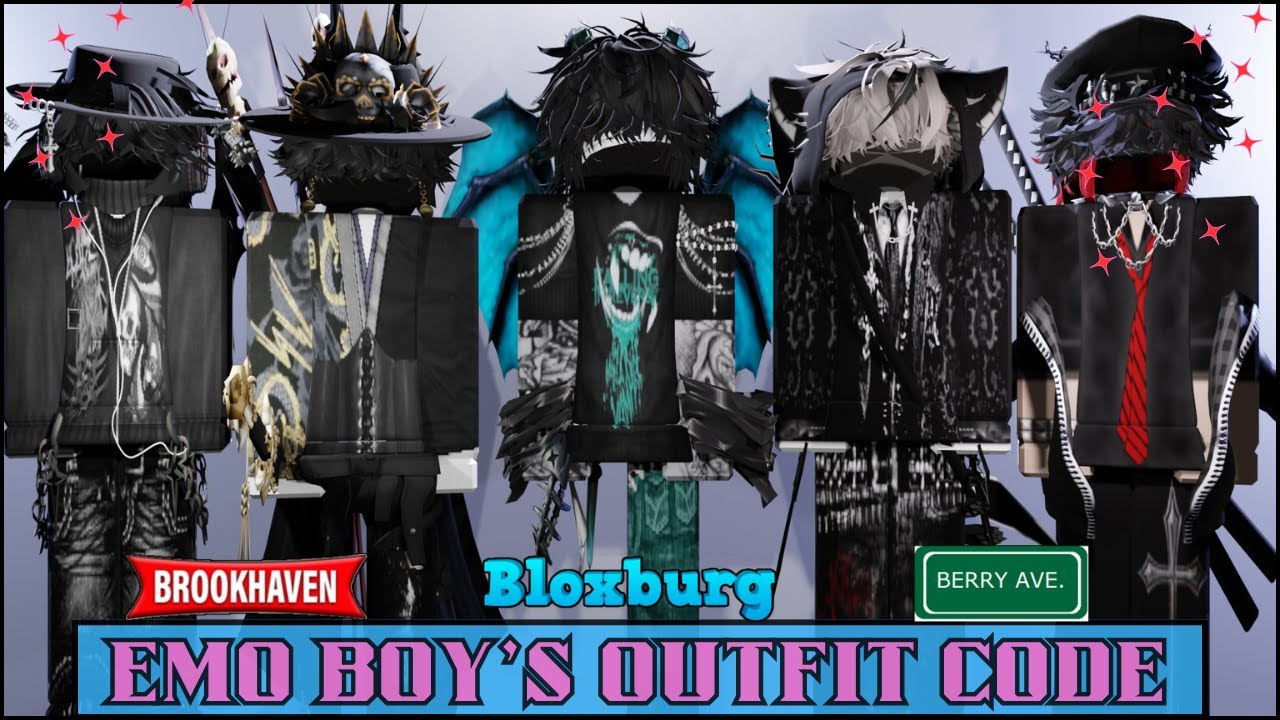 New Boy Outfits Code For Brookhaven And Berry Avenue 2024 | Roblox Boys ...