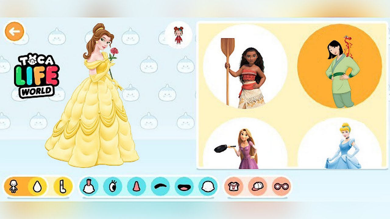 ️PRINCESSES in TOCA BOCA😍 Toca Life World #tocalifeworld #tocaboca # ...