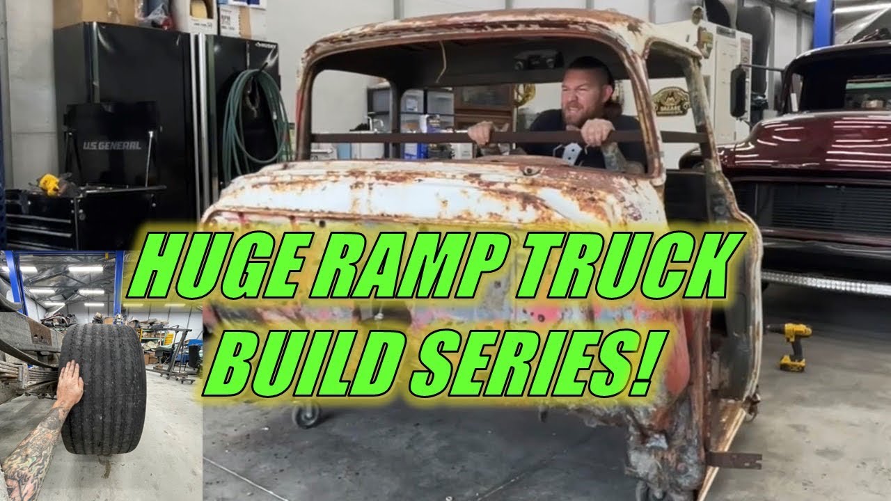 Part 1 HUGE RAMP TRUCK BUILD SERIES - YouTube
