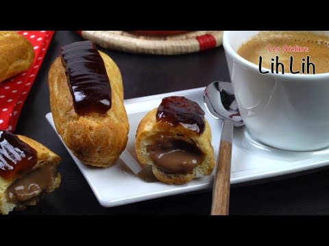 Éclair au chocolat 🍫 recette facile pour un dessert parfait 😋 - YouTube
