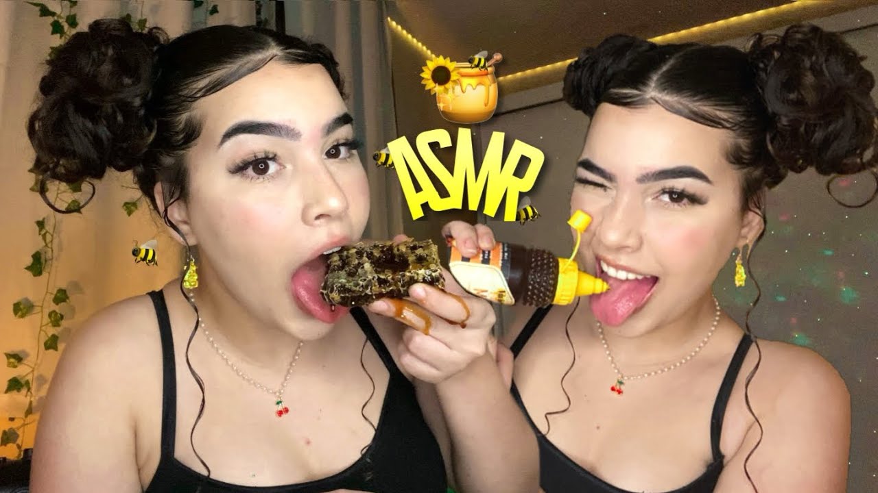 ASMR: FAVO DE MEL 🍯 | EATING SOUNDS - YouTube