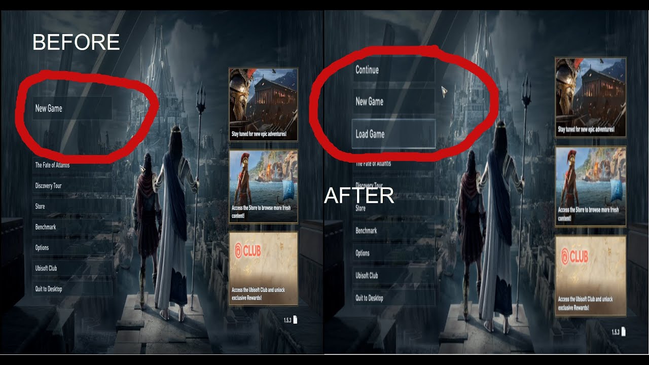 FIXED:No SAVE game Assassin's Creed Odyssey - YouTube