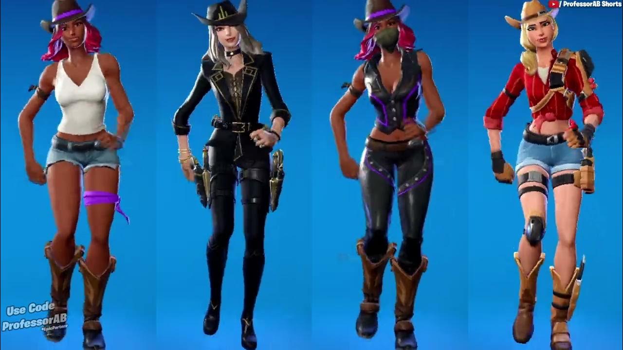 Fortnite Business Hips Emote With Hot Cowgirl Skins Thicc ๐๐๐๐๐ฅ อกยฐ อส อกยฐ Who Won Youtube