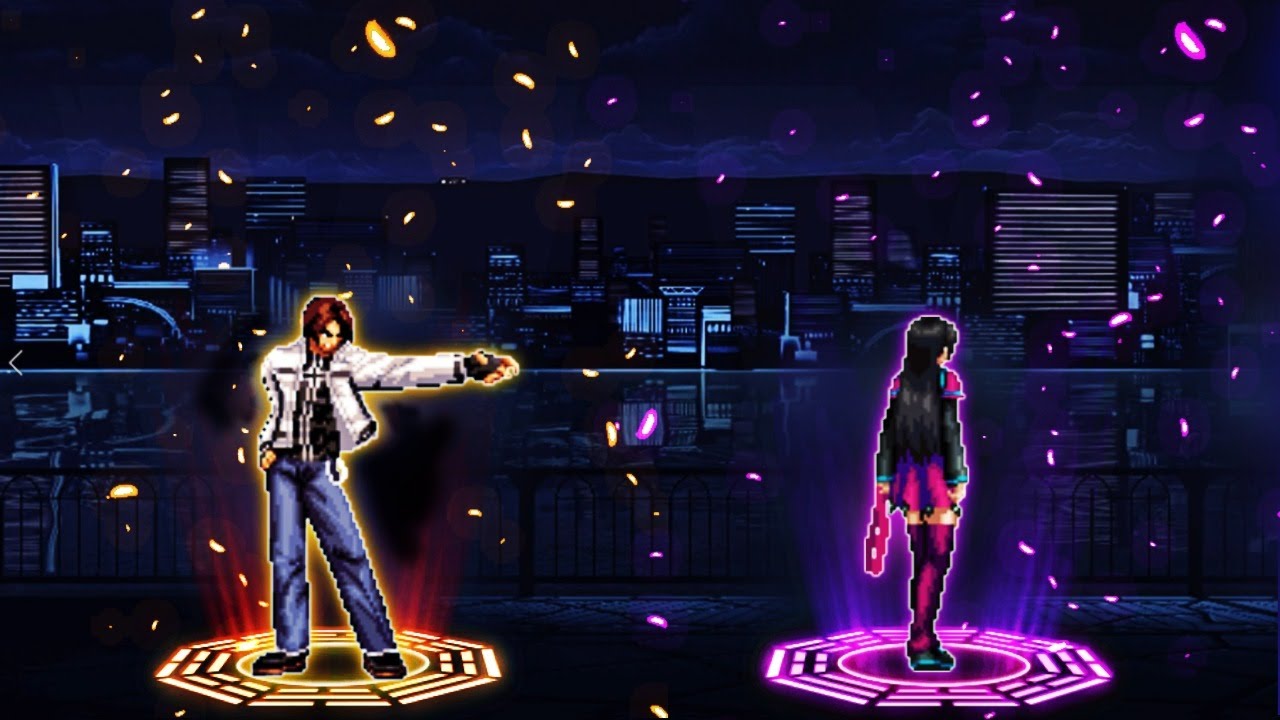 Nests Kyo Kusanagi VS Miu Kurosaki [KOF MUGEN] | SK Mugen - YouTube