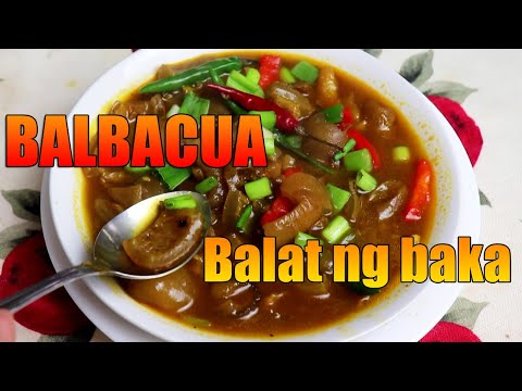 Balbacua (Balat ng baka)