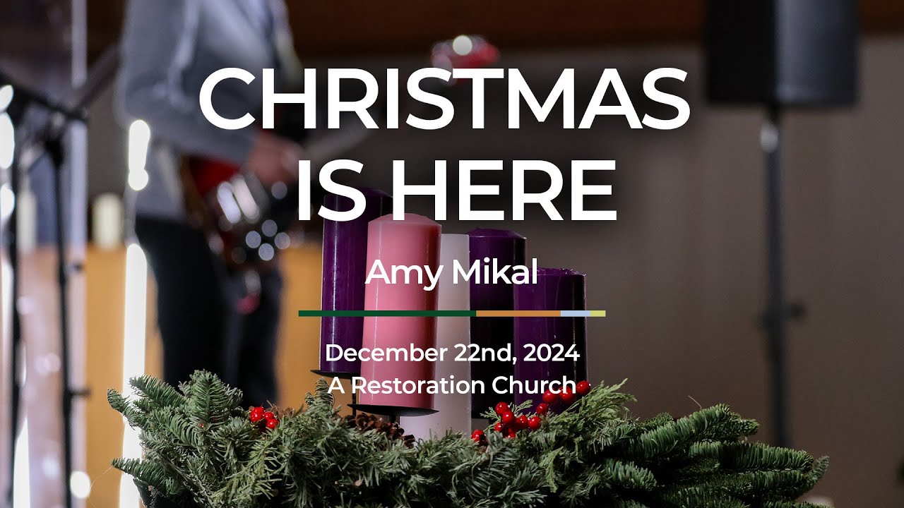 December 22nd, 2024 | Christmas Is Here - Amy Mikal - YouTube