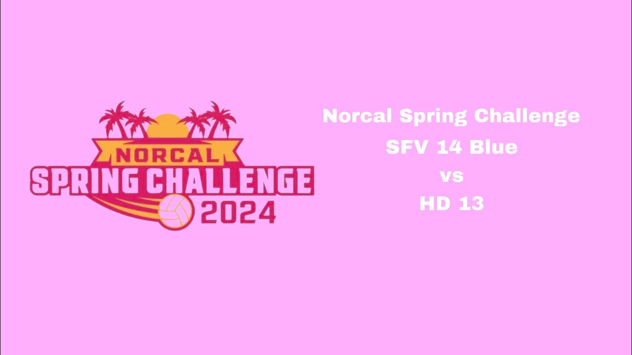 NorCal Spring Challenge - Day 2 - Game 1 - - YouTube