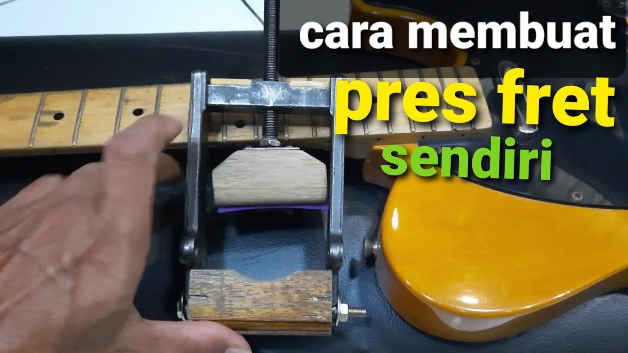 DIY Fret Press - YouTube