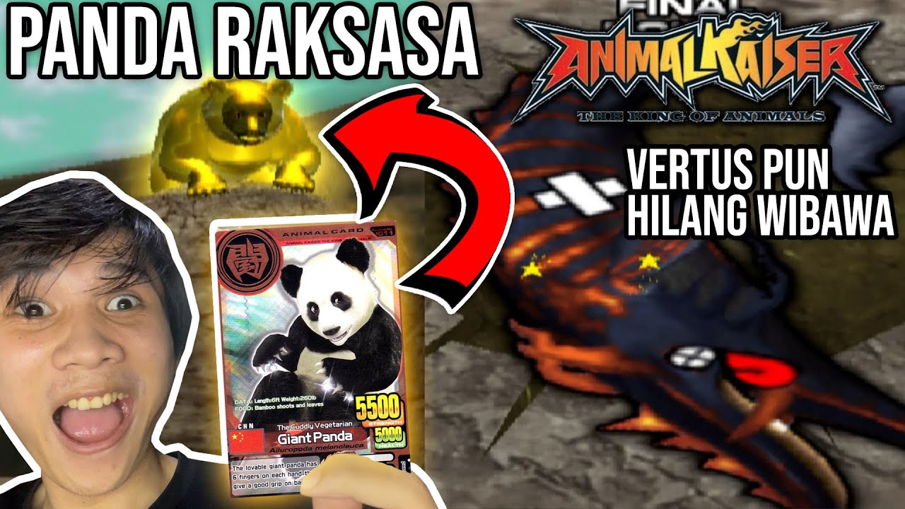 APAKAH GIANT PANDA BISA MENGALAHKAN EMPEROR VERTUS? ANIMAL KAISER PC EMULATOR INDONESIA #2 - YouTube