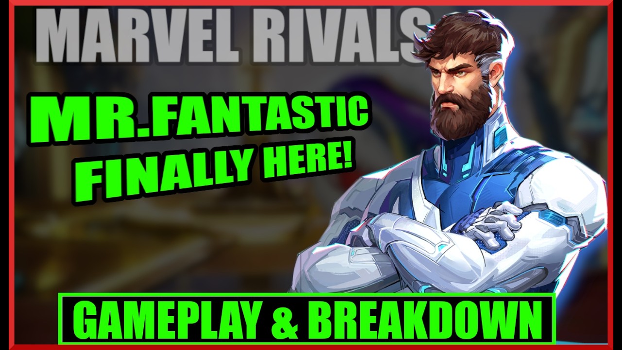 🚨 Marvel Rivals Mr. Fantastic (Reed Richards) Gameplay, Reaction ...