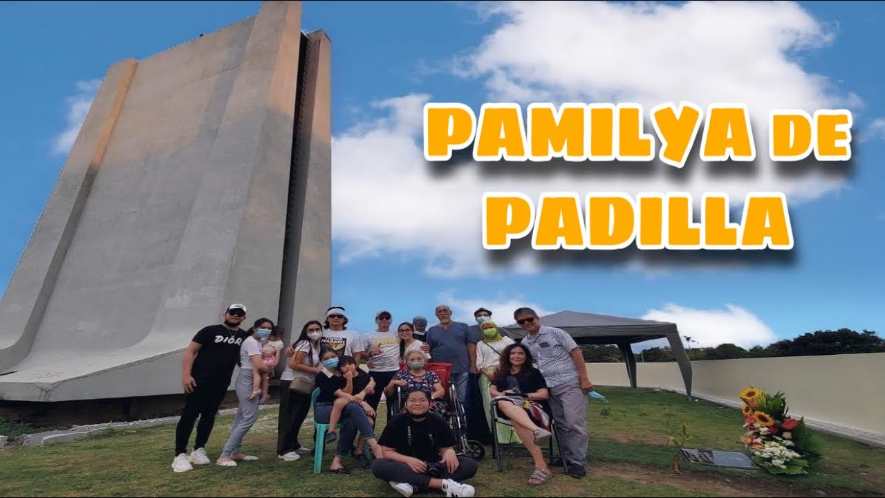 PAMILYA de PADILLA BUMISITA sa puntod ni ROYETTE PADILLA - YouTube