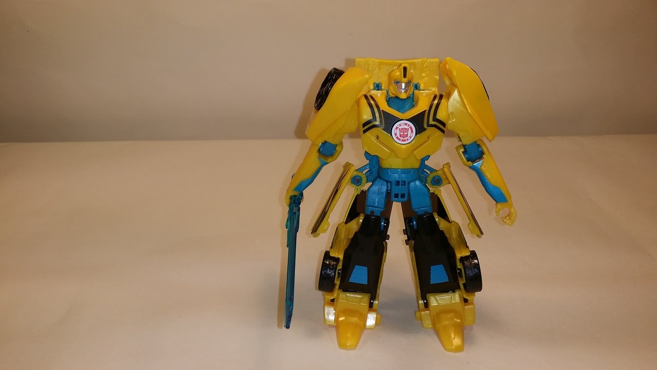 TRANSFORMERS ROBOTS IN DISGUISE NIGHT STRIKE BUMBLEBEE VIDEO REVIEW ...