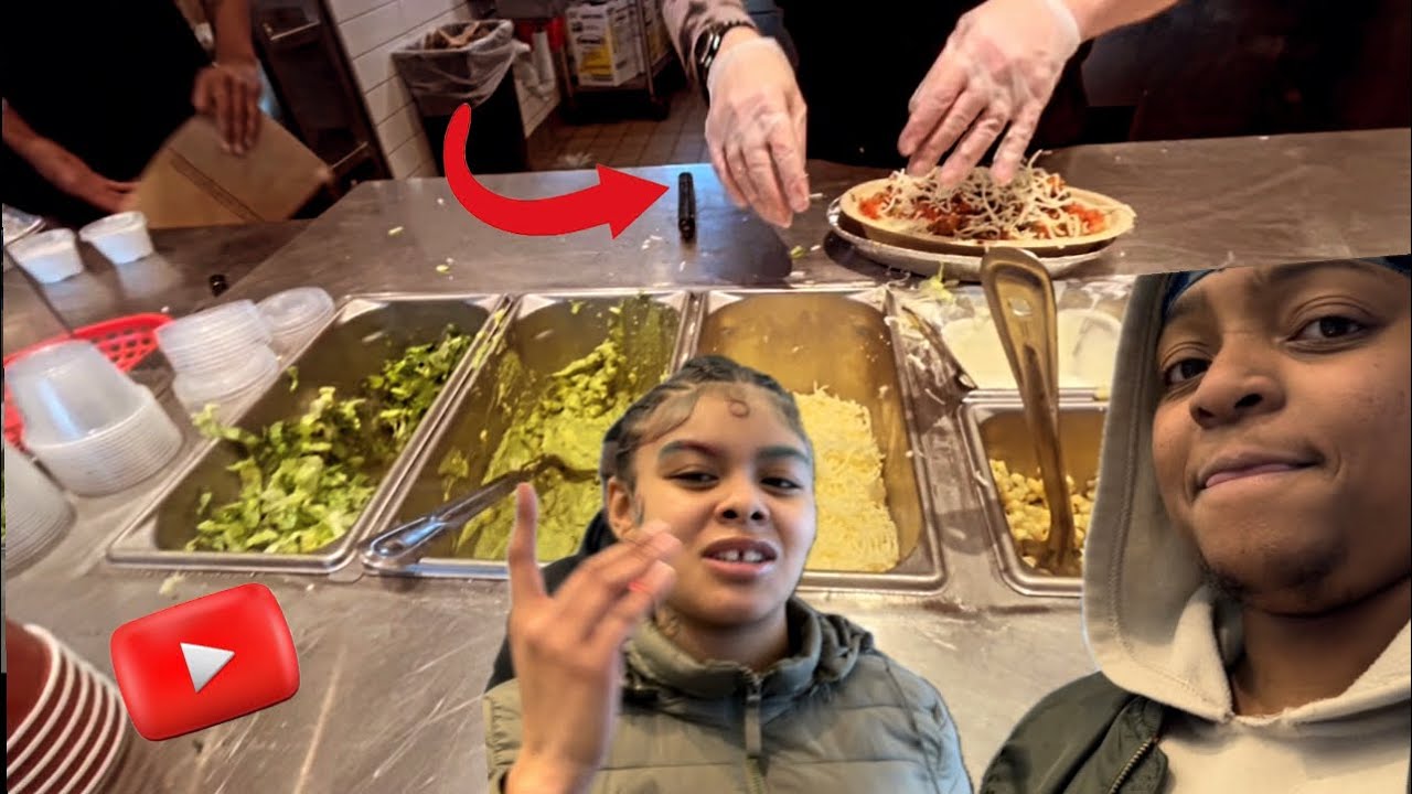 Chipotle lunch break w/ my homie Soula ! - YouTube