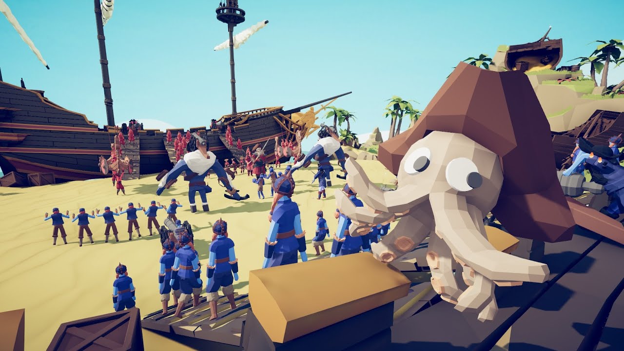 PIRATE WAR | TABS - Totally Accurate Battle Simulator - YouTube