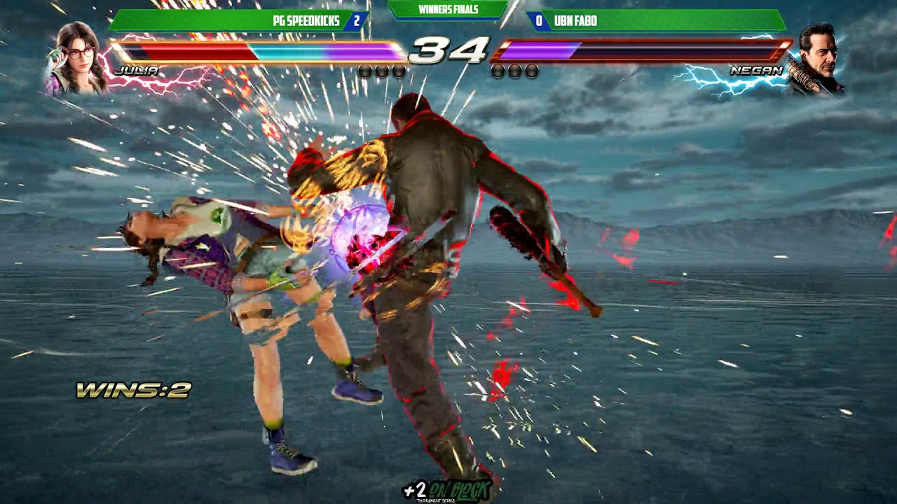 +2 on Block - March 2019 - Tekken 7 - Winners Finals - PG Speedkicks vs ...