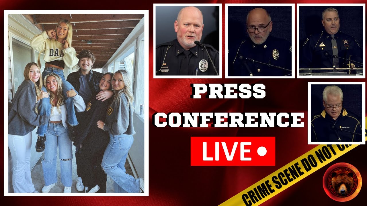 IDAHO Murders | LIVE Press Conference - YouTube