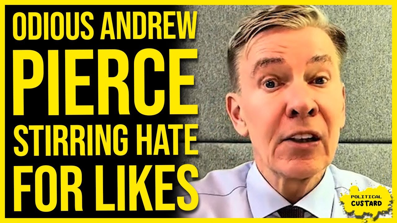 Odious Daily Mail Hack Andrew Pierce Stirring Hate For Clicks - YouTube