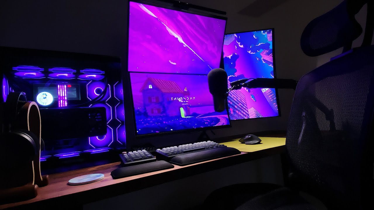 I built my dream PC setup - YouTube