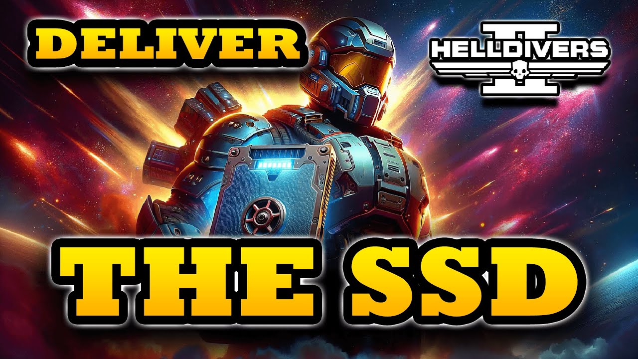 we tried to deliver the SSD in Helldivers 2 - YouTube