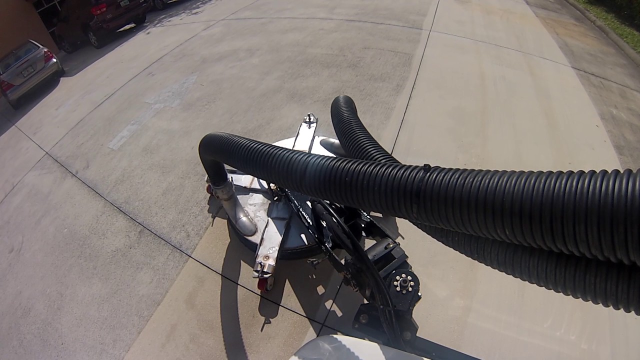 Surface Hog Cleaning Concrete - YouTube
