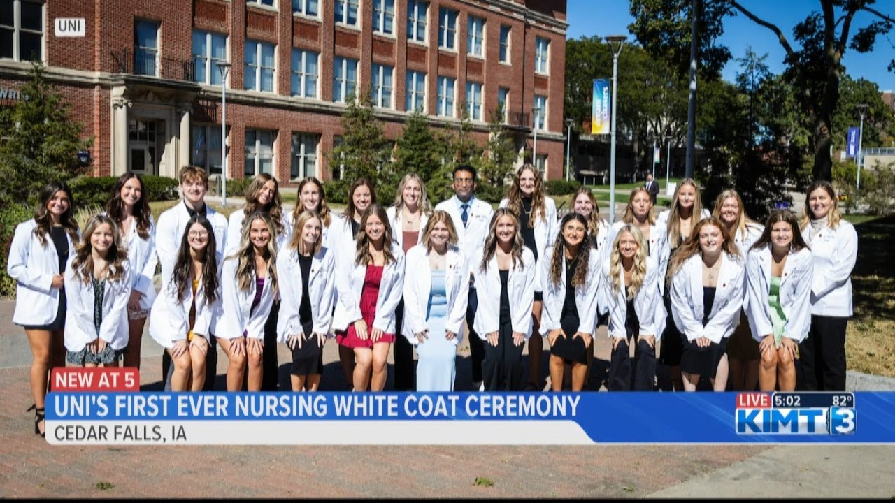 University of Northern Iowa has its first ever nursing white coat ...
