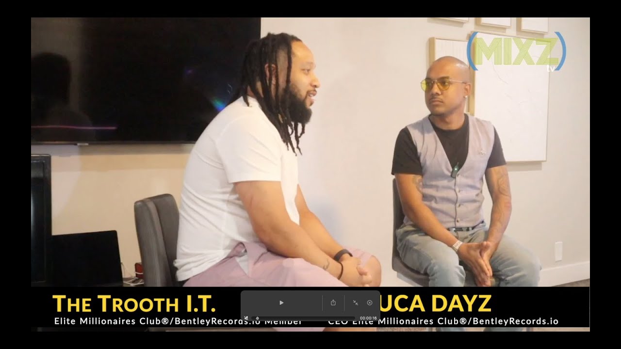 Artist The Trooth IT interview with CEO Dr.Luca Dayz - Elite ...