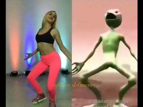 EN YENİLER - Yeşil Uzaylı Akımı Yeni Dansı | Dabala Dabala | En İyi Oynayanlar.
