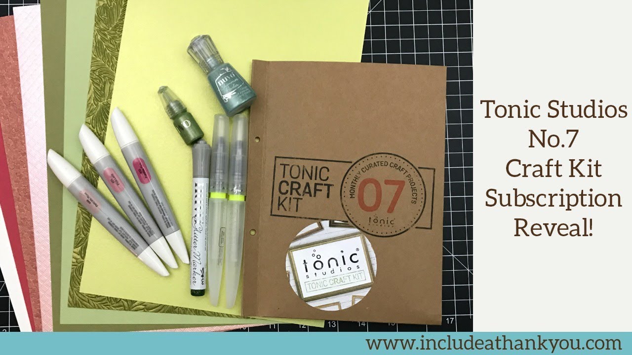 Tonic Studios No.7 Craft Kit Reveal | 5 Cards to Come | Announcement ...