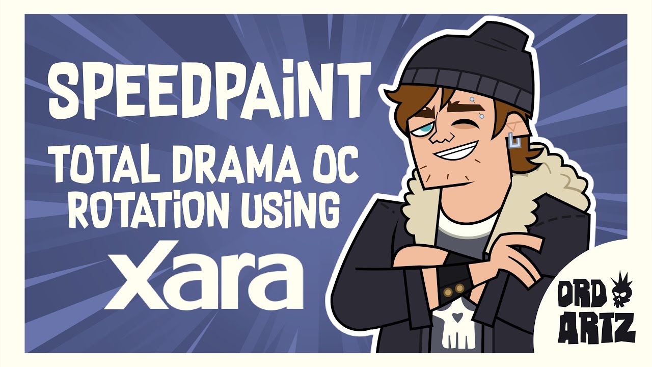 SPEEDPAINT • MAKING OC ROTATION • TOTAL DRAMA ISLAND - YouTube