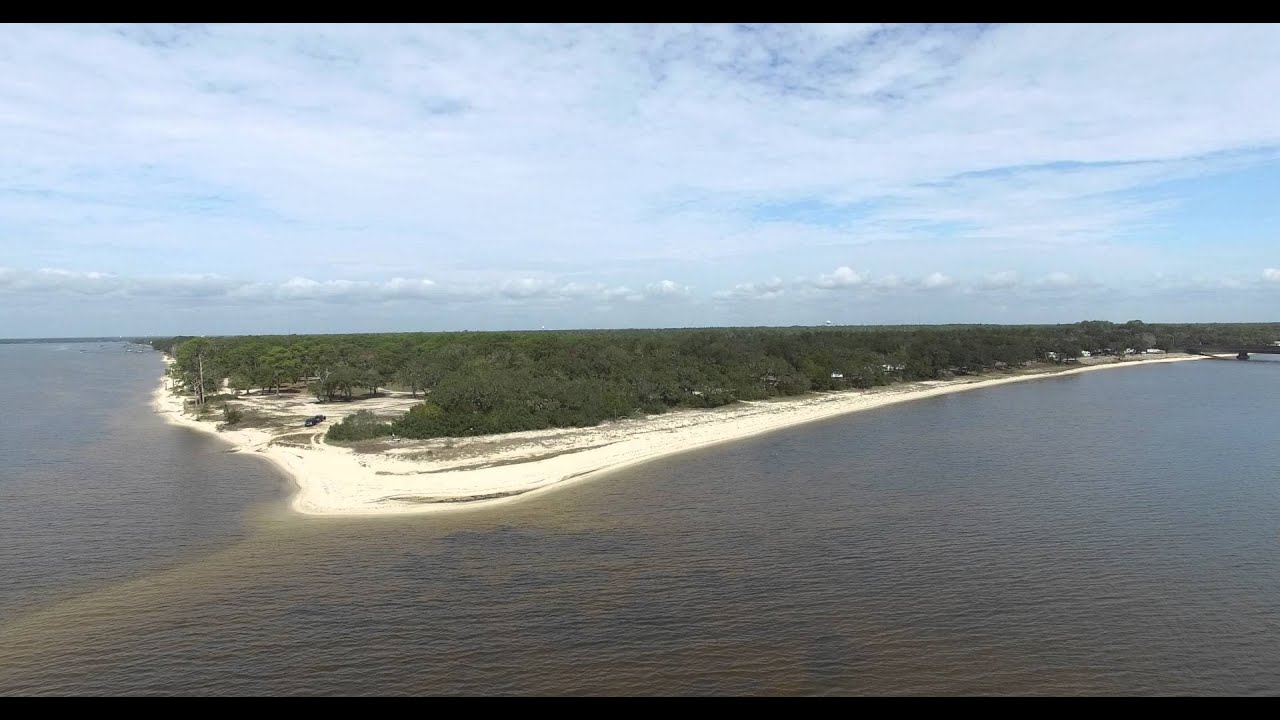Destin Fl - Mid Bay Bridge and Dolphins - YouTube