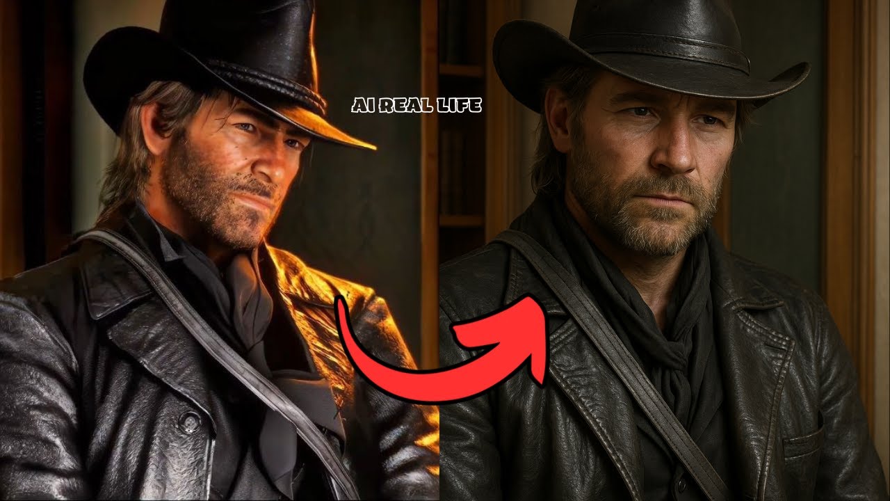 Red Dead Redemption 2 Characters Reimagined as Real People (AI ...