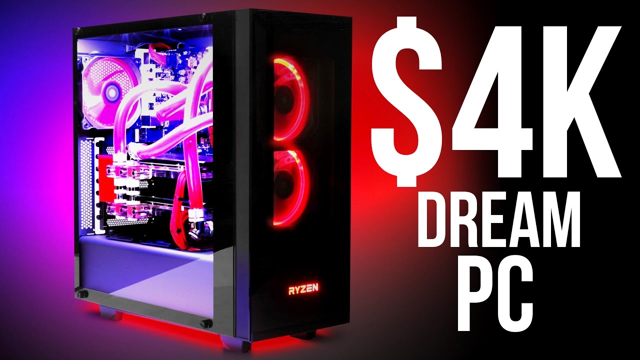 My $4,000 DREAM Gaming PC.... - YouTube