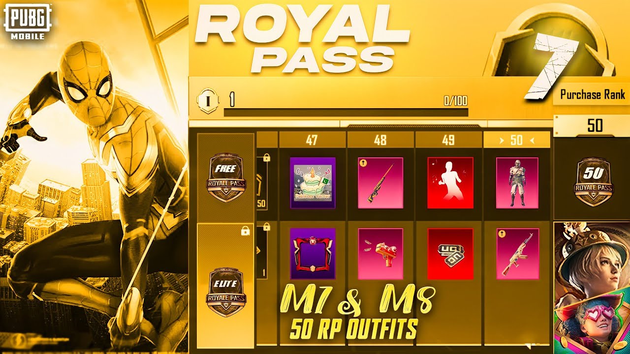 M7 And M8 50 Rp Outfits | Spider-Men New Mode | New Upgradeable Gun ...