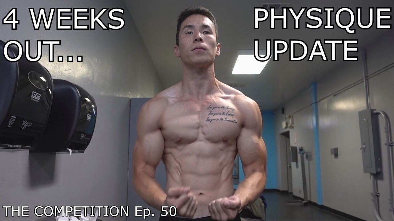 4 WEEKS OUT | PHYSIQUE UPDATE - YouTube