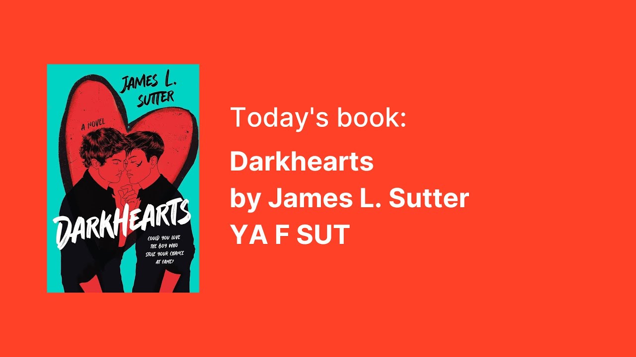 #anditstartslikethis for teens - DARKHEARTS by James L. Sutter - YouTube