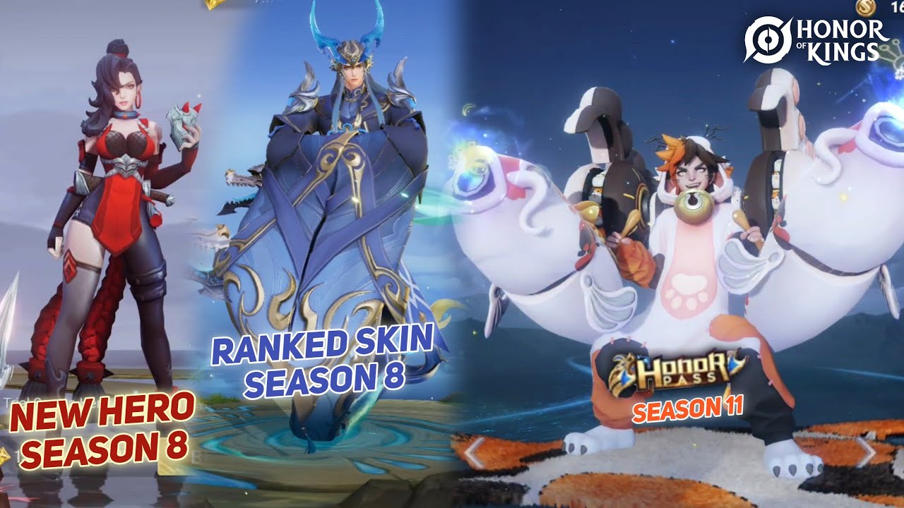 HoK Global Update S8 New Hero Arke | New Skin S8 Donghuang | Honor Pass ...