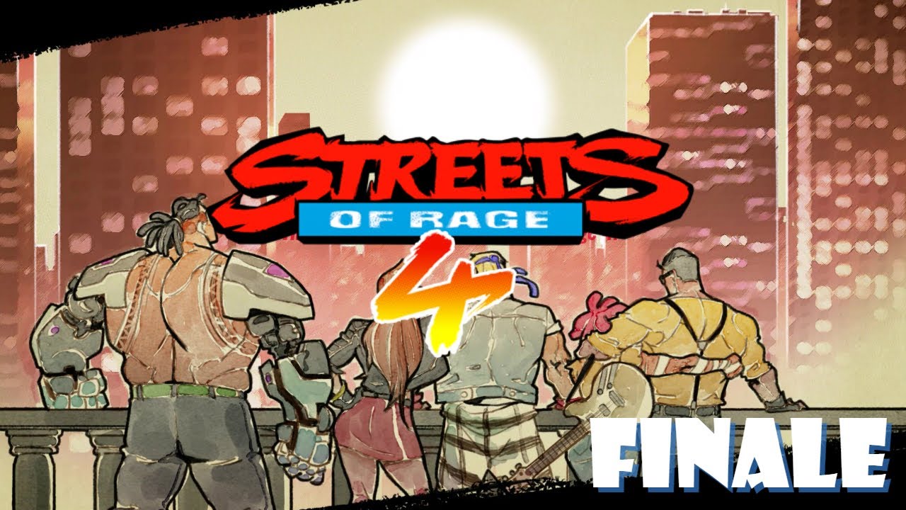 Streets of Rage 4 | 4 Player Co-Op #12 Y Island Finale - YouTube