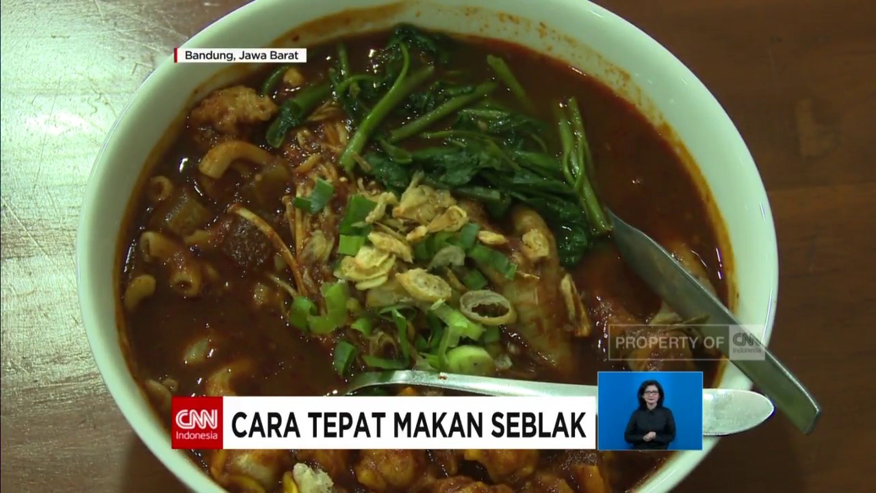 Ini Dia Cara Tepat Makan Seblak - YouTube