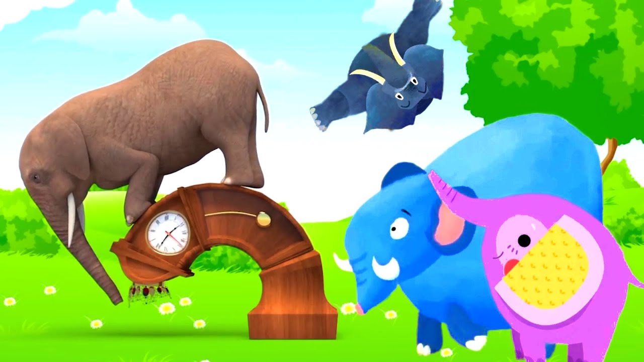 HICKORY DICKORY DOCK | RANDOM ELEPHANT EFFECTS... - YouTube