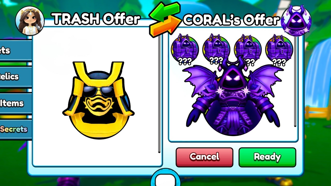 Trading From TRASH to CORALBOX SECRETS In Brainrot Evolution (Roblox ...