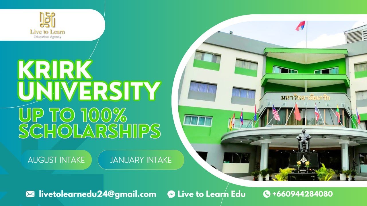 Interview with 50% scholarship student at Krirk University - YouTube