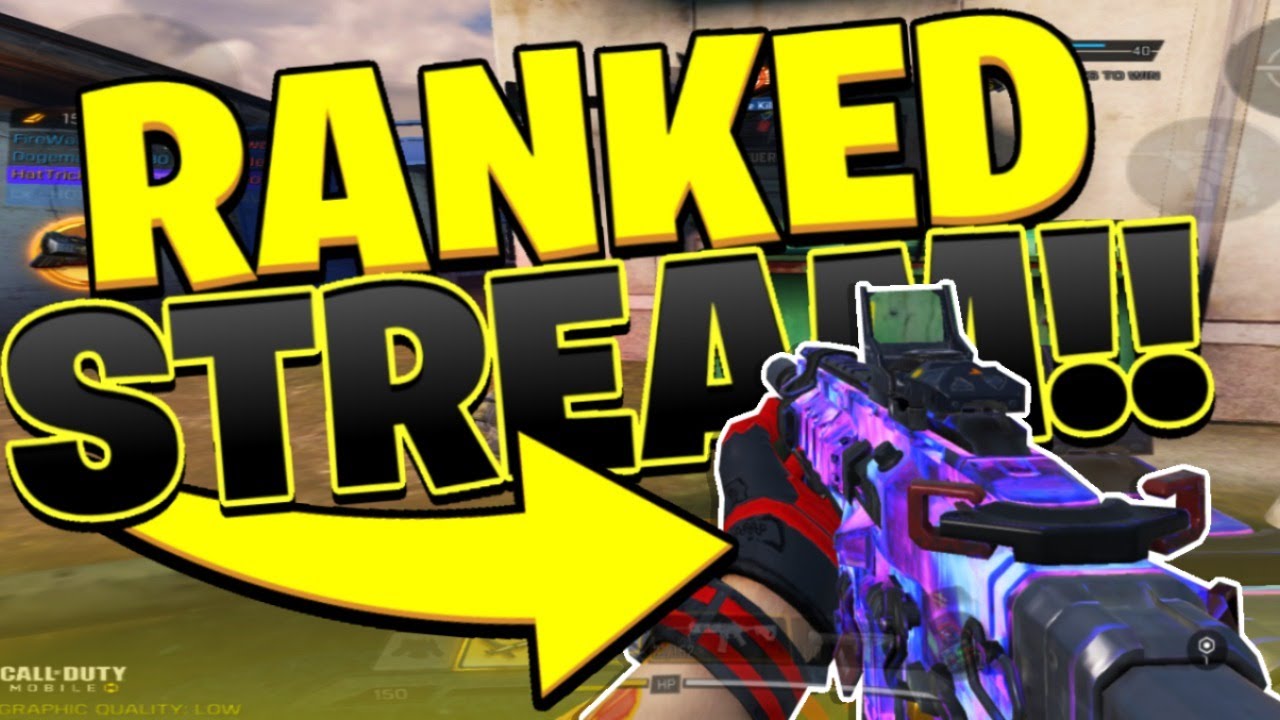 25k+ Legendary RANKED Matches LIVE! Call of Duty: Mobile RANKED codm ...