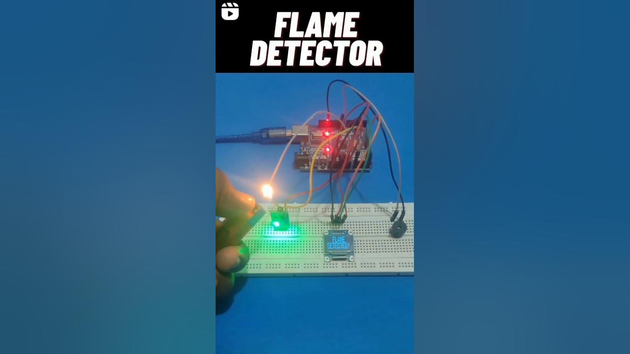Flame Detector Arduino Project Stemeducation Robotics Coding Arduinoprojects Youtube