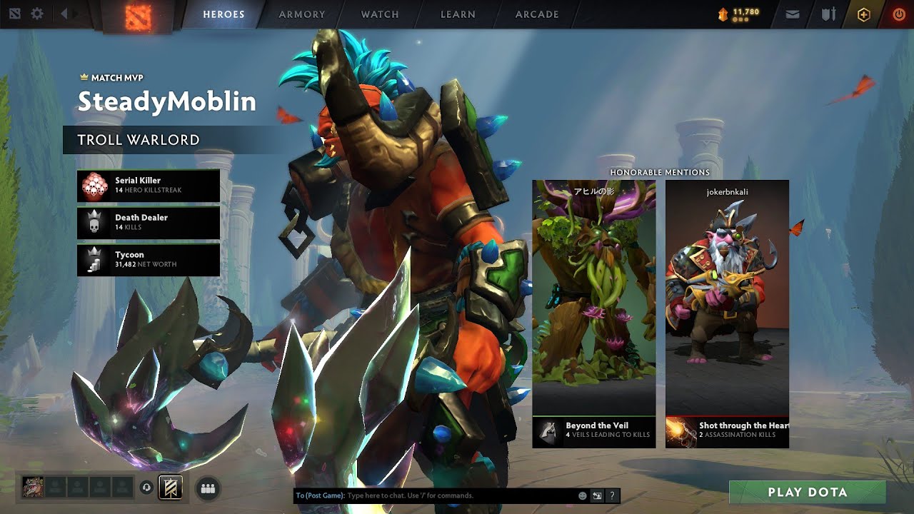 Dota 2 Troll Warlord MVP - YouTube